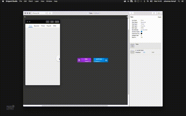 Origami Components #1: Pickers, Action Sheets, Tabs and Alerts on iOS, and a pinch of Android ...