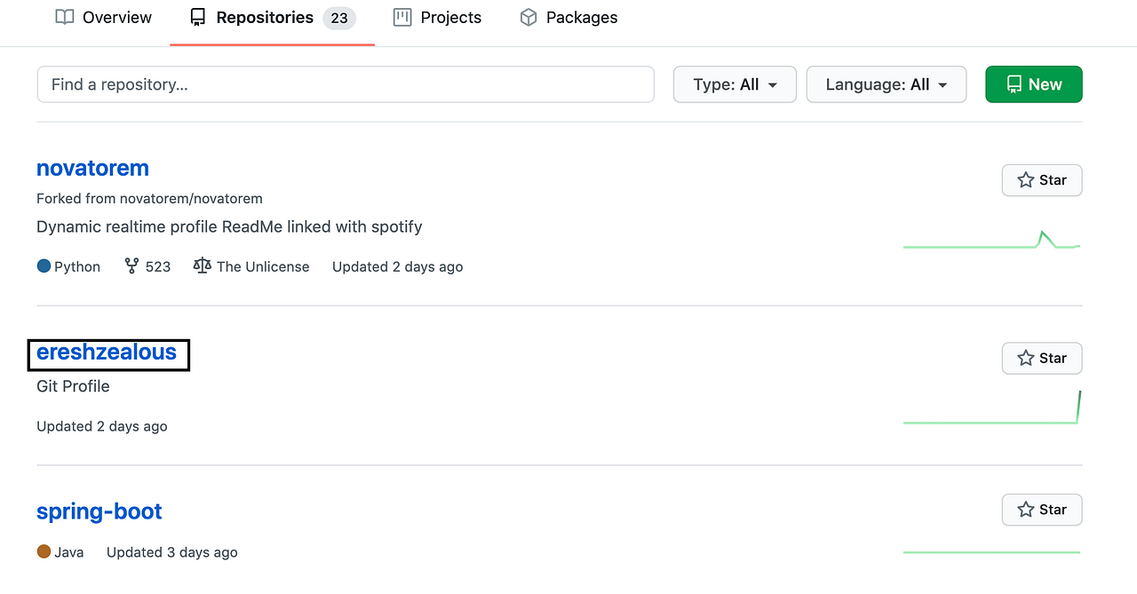 Create Awesome Git readMe Profile | by Eresh Gorantla | The Startup ...