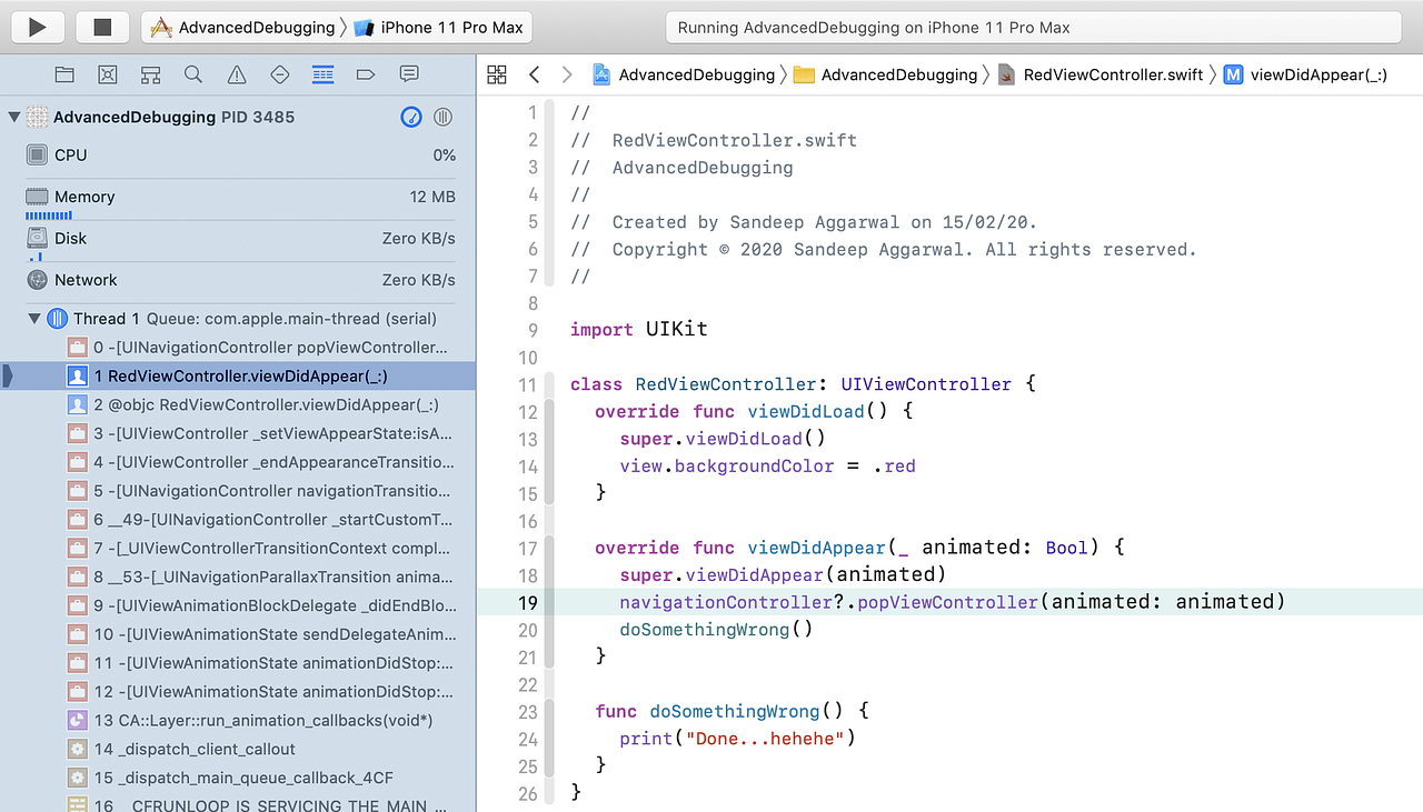 Advanced debugging with Xcode | Medium