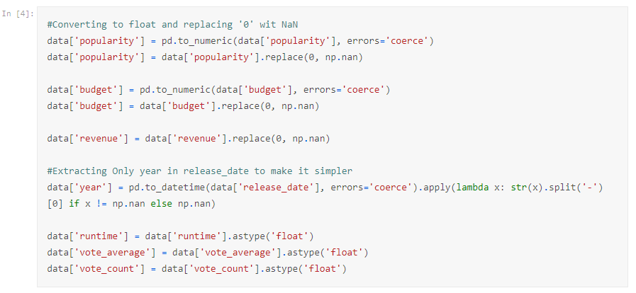 Exploring Movie data-set with Python — Part 1 | by Aditya Nk | Becoming ...