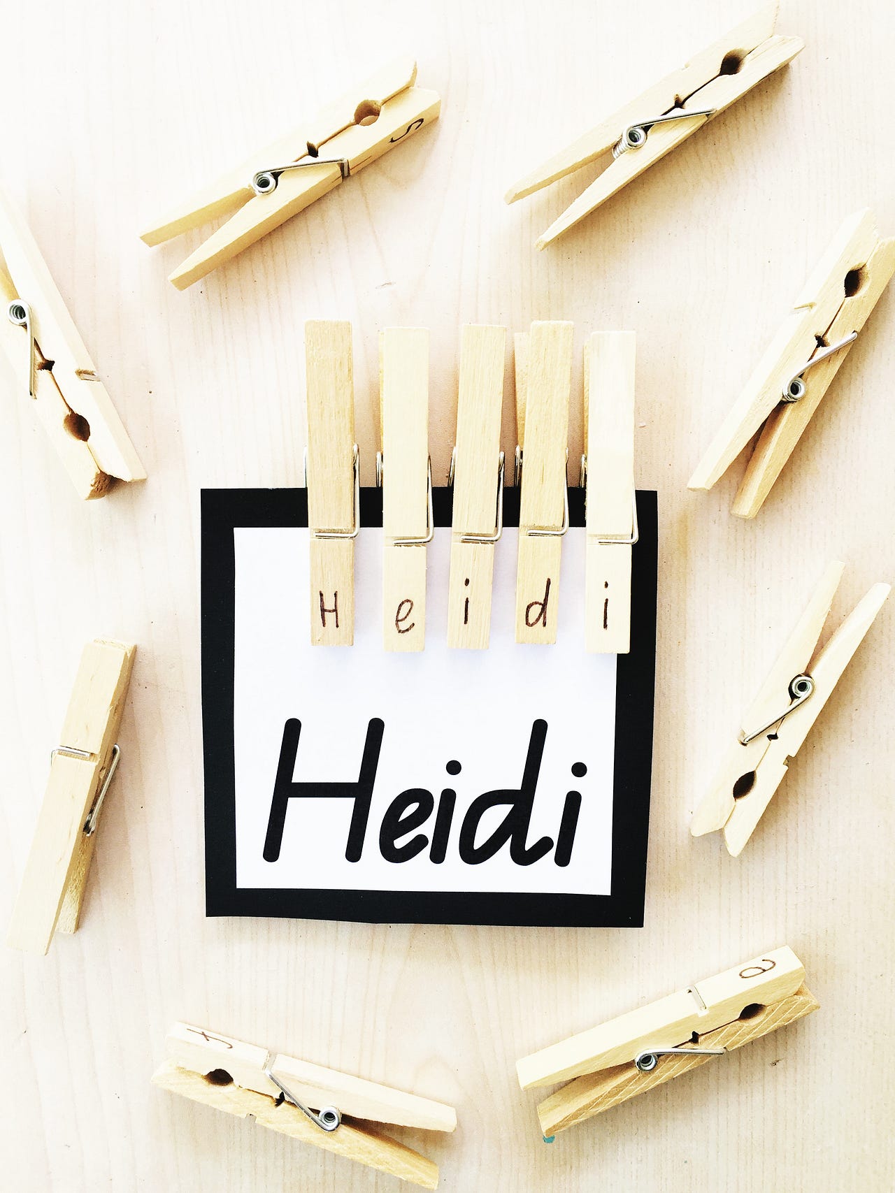 DIY Name Pegs. Who else loves a DIY project? If you’re… | by Heidi ...