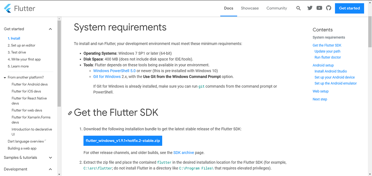 Setting Up Flutter For Windows Comprehensive Guide On How To Set Up By Pratik Singhal