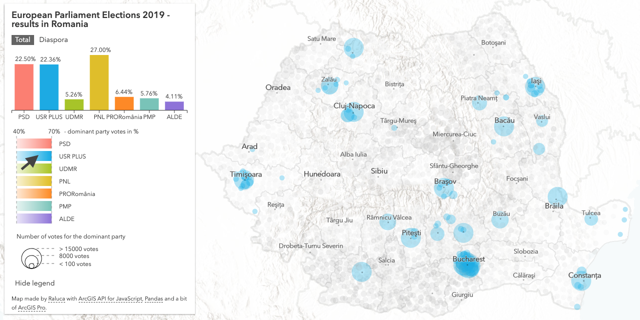The colors of Romania — how to make a detailed interactive map of ...