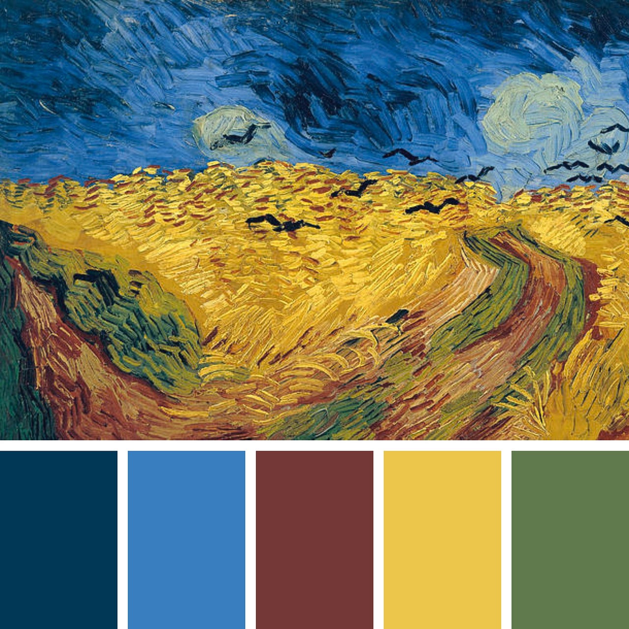The 4 master artists who used nature-inspired color palettes | by Mandy ...