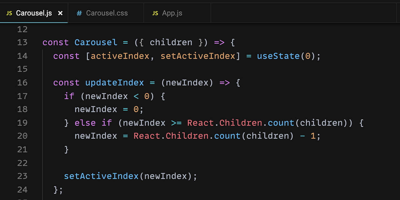 How to create the responsive and swipeable Carousel — Slider component ...