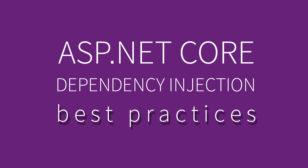 Data And Devops Practices And Tools Aspnet Core Dependency Injection