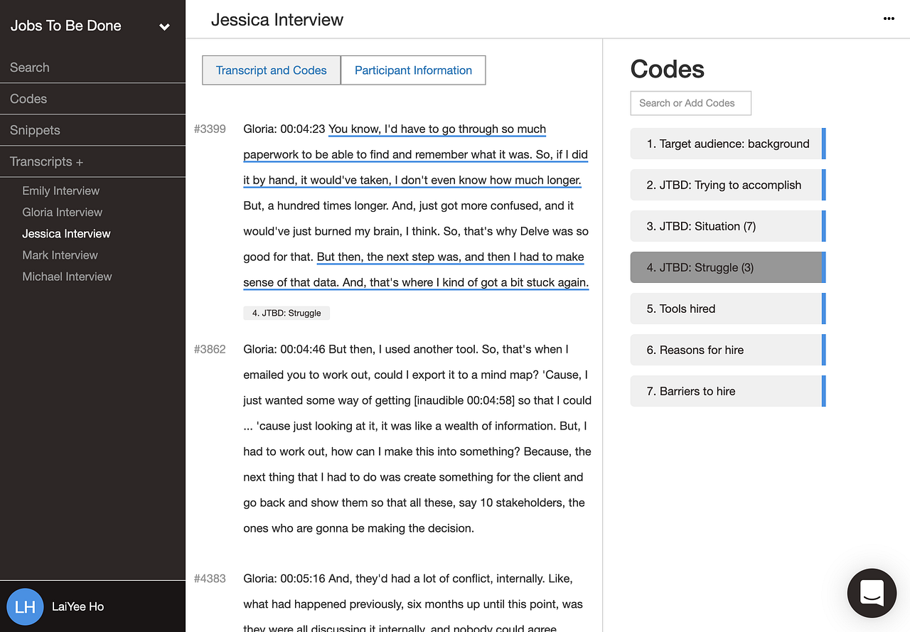 How to Uncover Evidence-Backed Jobs-To-Be-Done | by LaiYee Ho | Delve ...