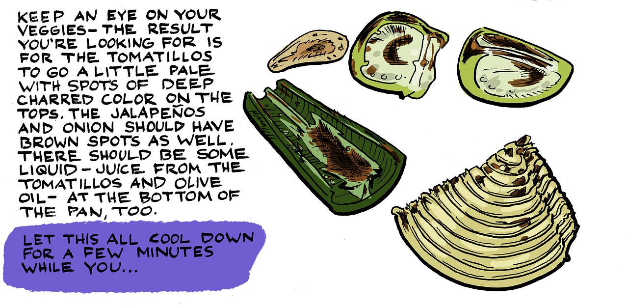 Salsa Verde: An Illustrated Recipe | by Jef Harmatz | Tenderly
