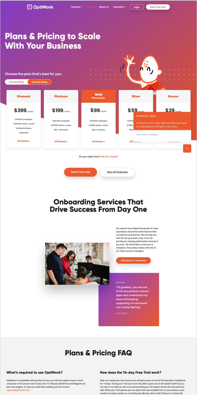 5 Examples of Creative Pricing Page Designs | by Emily Dumas | Website ...