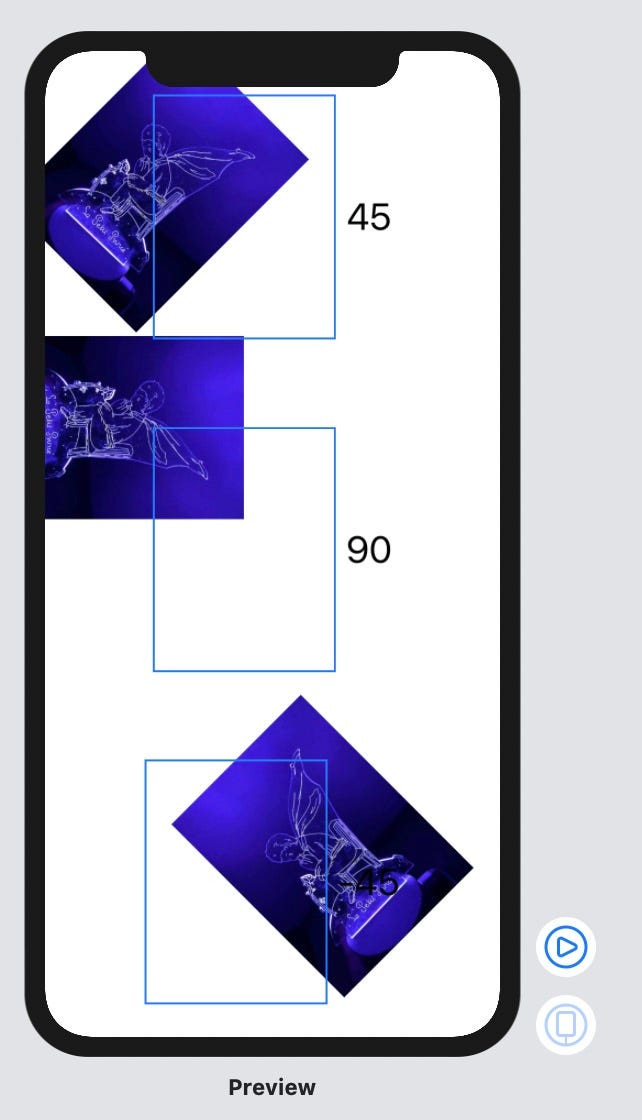 轉吧七彩霓虹燈 ! SwiftUI 的 rotationEffect & rotation3DEffect | by 彼得潘的 iOS App Neverland | 彼得潘的 Swift ...