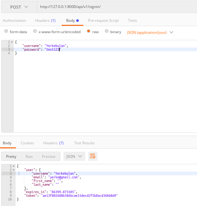 Django Rest Framework Drf Token Authentication With