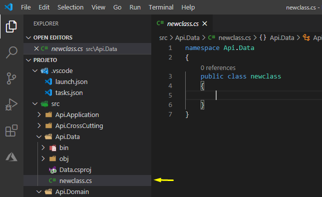 Vs Code + .NET Core: Como criar classes e interfaces rapidamente com C# Extensions | by Thiago ...