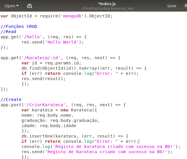 Como criar uma app CRUD com Node.js e MongoDB usando Ubuntu 18.04 numa VirtualBox | by Leonardo ...