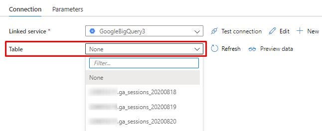 Data Transfer from Google BigQuery to Azure Blob Storage using Azure Data Factory (ADF) | by ...