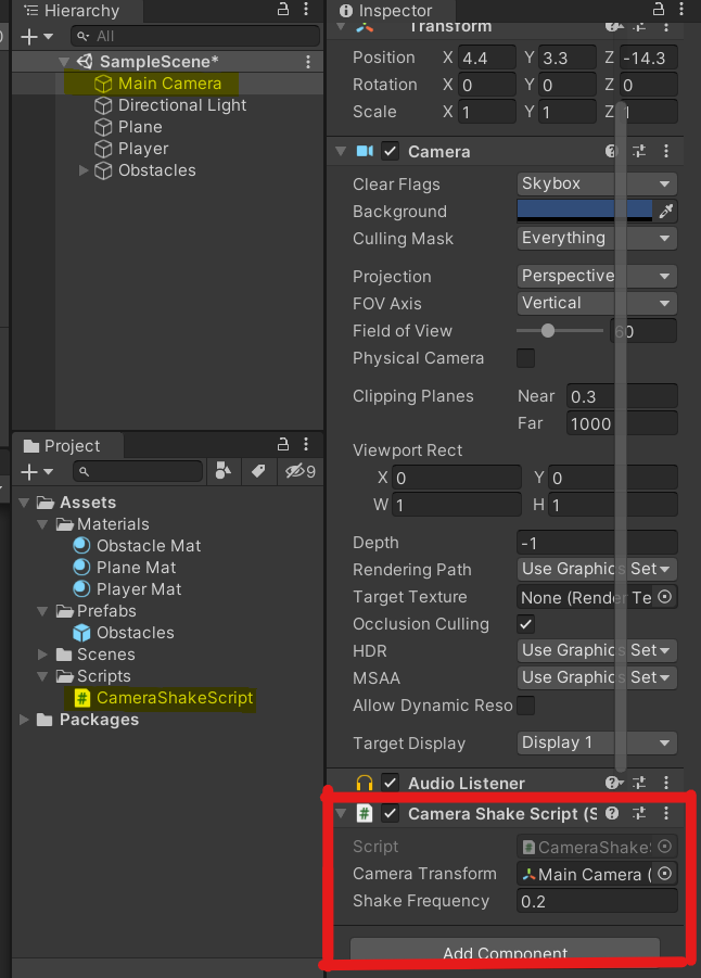 How to create a camera shake effect in Unity | by Konadu Akwasi Akuoko (CodedKaa) | CodedKAA ...