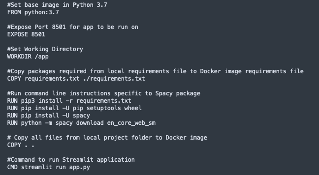 Deploying a Streamlit App with Docker | by Isha Terdal | Medium