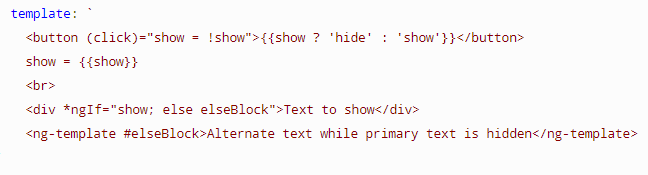 5 different syntax options for ngIf | by Alain Chautard | Angular Training