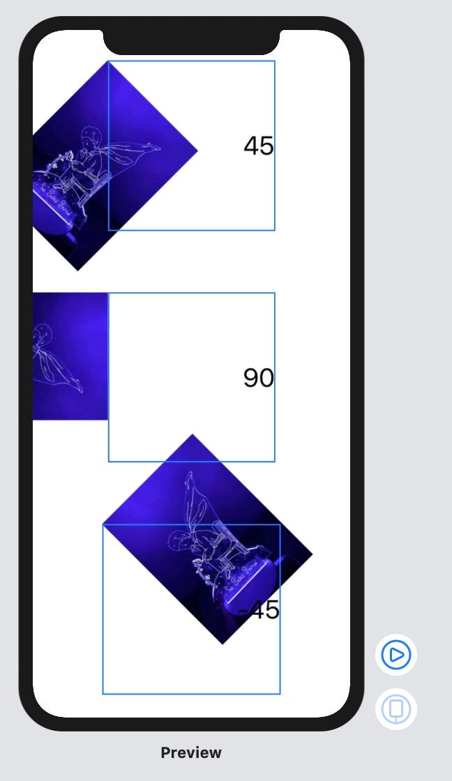 轉吧七彩霓虹燈 ! SwiftUI 的 rotationEffect & rotation3DEffect | by 彼得潘的 iOS App Neverland | 彼得潘的 Swift ...