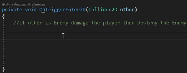 Day 31: Using OnTrigger and Rigidbody 2D to Destroy Game Objects | by ...