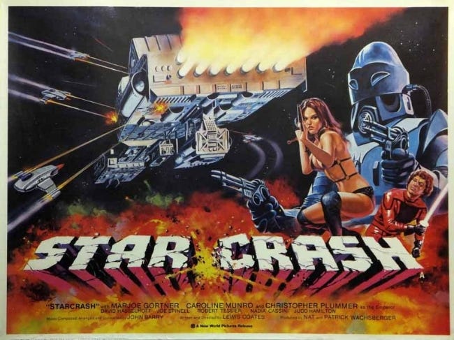 Movie Review: Star Crash (1978). The real MVP of this relatively low ...