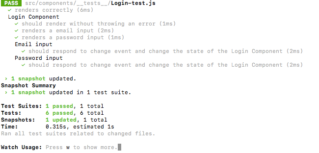 Snapshot testing React Components with Jest | by Luke Pierotti ...