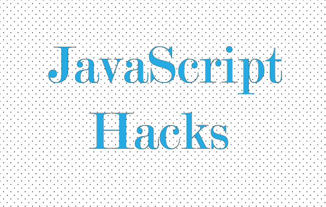 Have you read these JavaScript Hacks? | by Yogi | CodeOdin | Medium