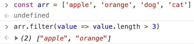 Fun with the JS filter function. Today is going to be an in-depth look ...