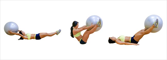 The Top Core Exercises on the Exercise Ball | by DynaPro Direct | Medium