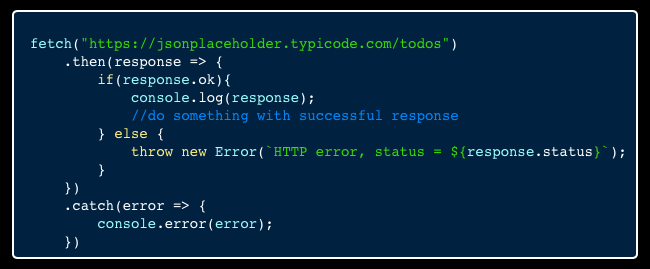 JavaScript Fetch — Are You Handling Responses Correctly? | by kathimalati | JavaScript in Plain ...