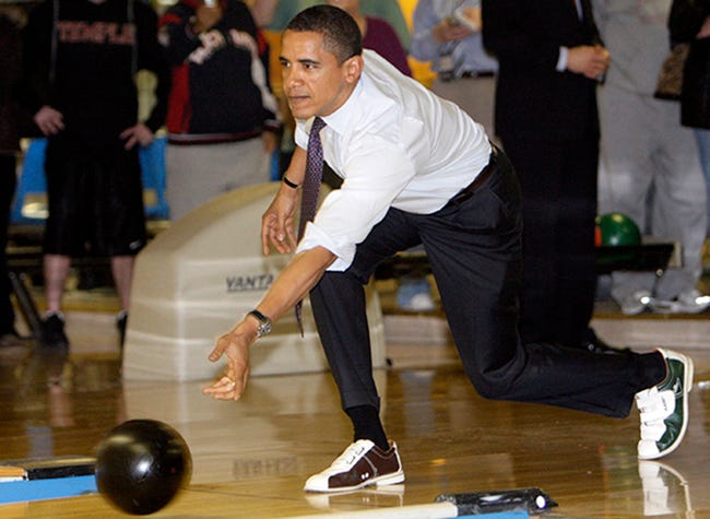 Take the Presidents Bowling. Presidents have a rich history taking ...