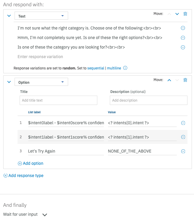 Choosing Between Multiple Intents With Watson Assistant | by Jason Brown | Medium