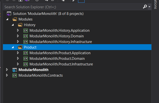 Easy Modular Monolith — Part 1 — MVP | by Norbert Dębosz | ITNEXT Easy Modular Monolith — Part 1 — MVP | by Norbert Dębosz | ITNEXT