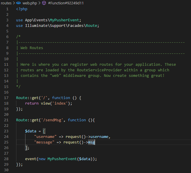 Web Socket กับ Pusher โดยใช้ Laravel + Vue JS | by Dachawat Fangnok ...