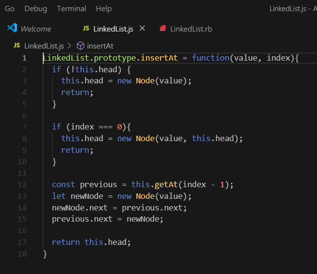 Linked Lists in JavaScript and Ruby Part 2 | by David Asamonye | Vannila | Medium