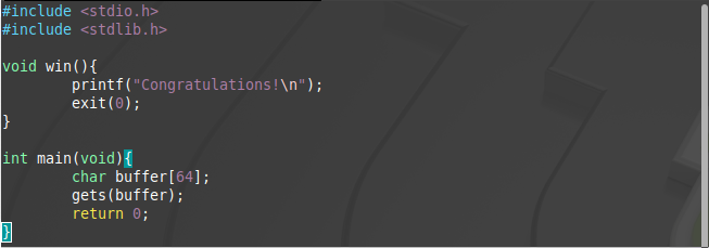 A simple buffer overflow to redirect program execution | by Gustavo Bevilacqua | Medium
