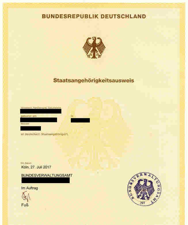 Deutsche Staatsangehörigkeit für Donauschwaben — German Citizenship for ...