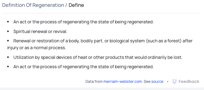 The First Principles of Regeneration | by Adam French | Age of ...