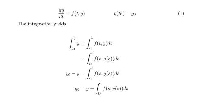 Introduction to The Numerical Solution of IVP for ODE | by Sachin ...