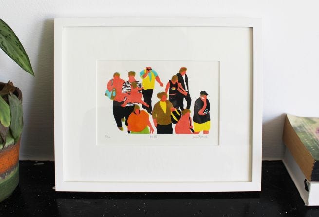 Painter and printmaker Hannah Forward talks breaking the rules, her ...