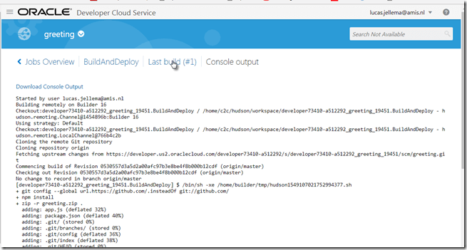 Automating Build And Deployment Of Nodejs Applications In Oracle Cloud 4126