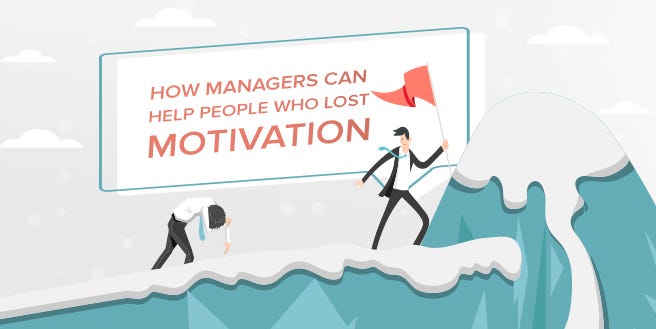 Saving a Coworker: How Managers Can Help People Who Lost Motivation ...