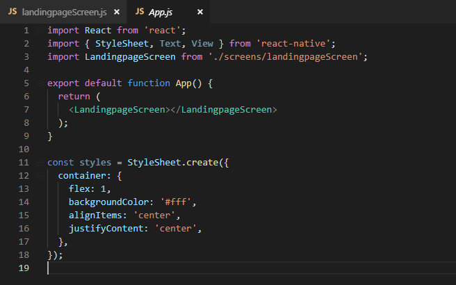 Create a Home screen with image background on React Native | by Choola ...