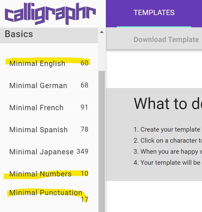Creating A Font With Calligraphr A Very Simple Way To Create A Font 6781