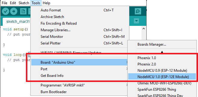 Instal ESP8266 ke Arduino IDE. ESP8266 Add-on dan Board Installation | by Muhammad Yunus | Medium