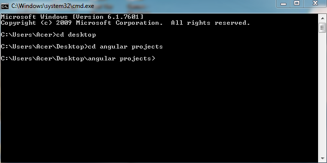 How to create a new angular project | by Awabil George | Medium