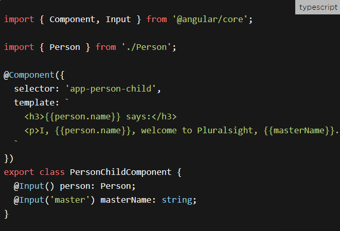 Passing Data from Parent to Child Component with Input Binding | by ...