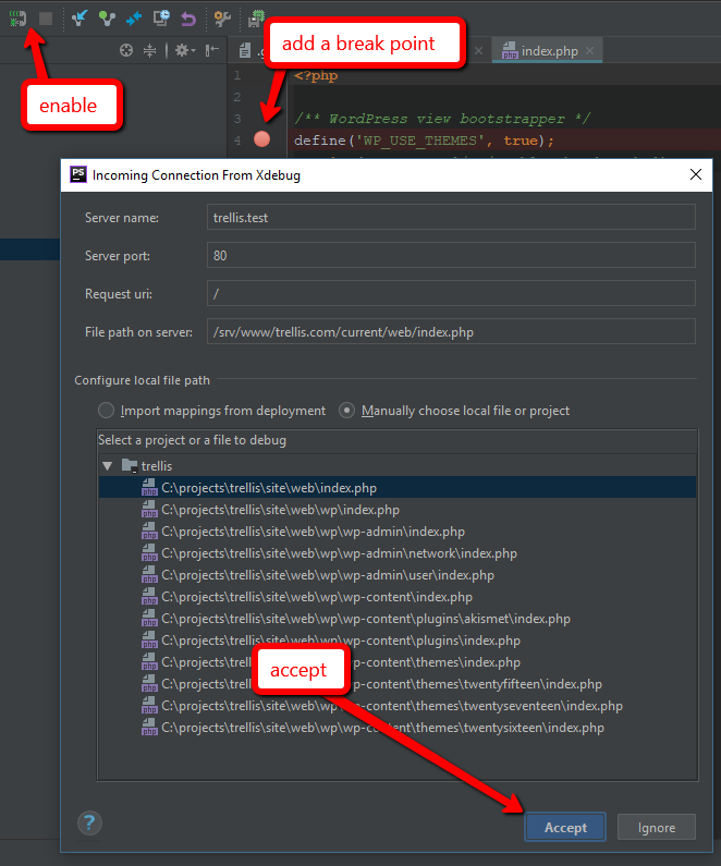 How to setup Trellis Wordpress installation on Windows for PHP Storm — easiest setup | by Peter ...