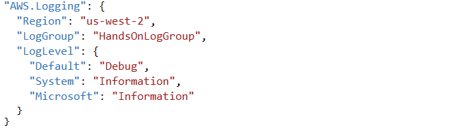 Logging data using .NET Core and Amazon Web Services | by Luis Felipe | Cloudy Days | Medium