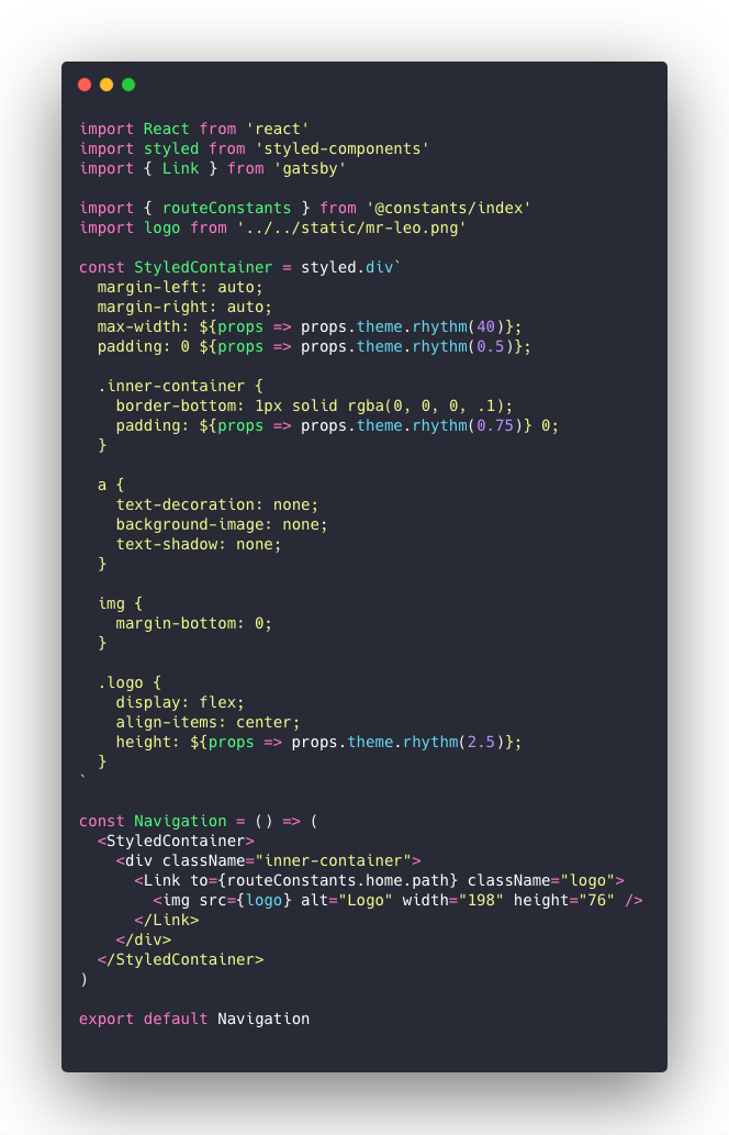 GatsbyJS Series — Layout with mocked data (Part 3) | by Mr. Leo | mr ...